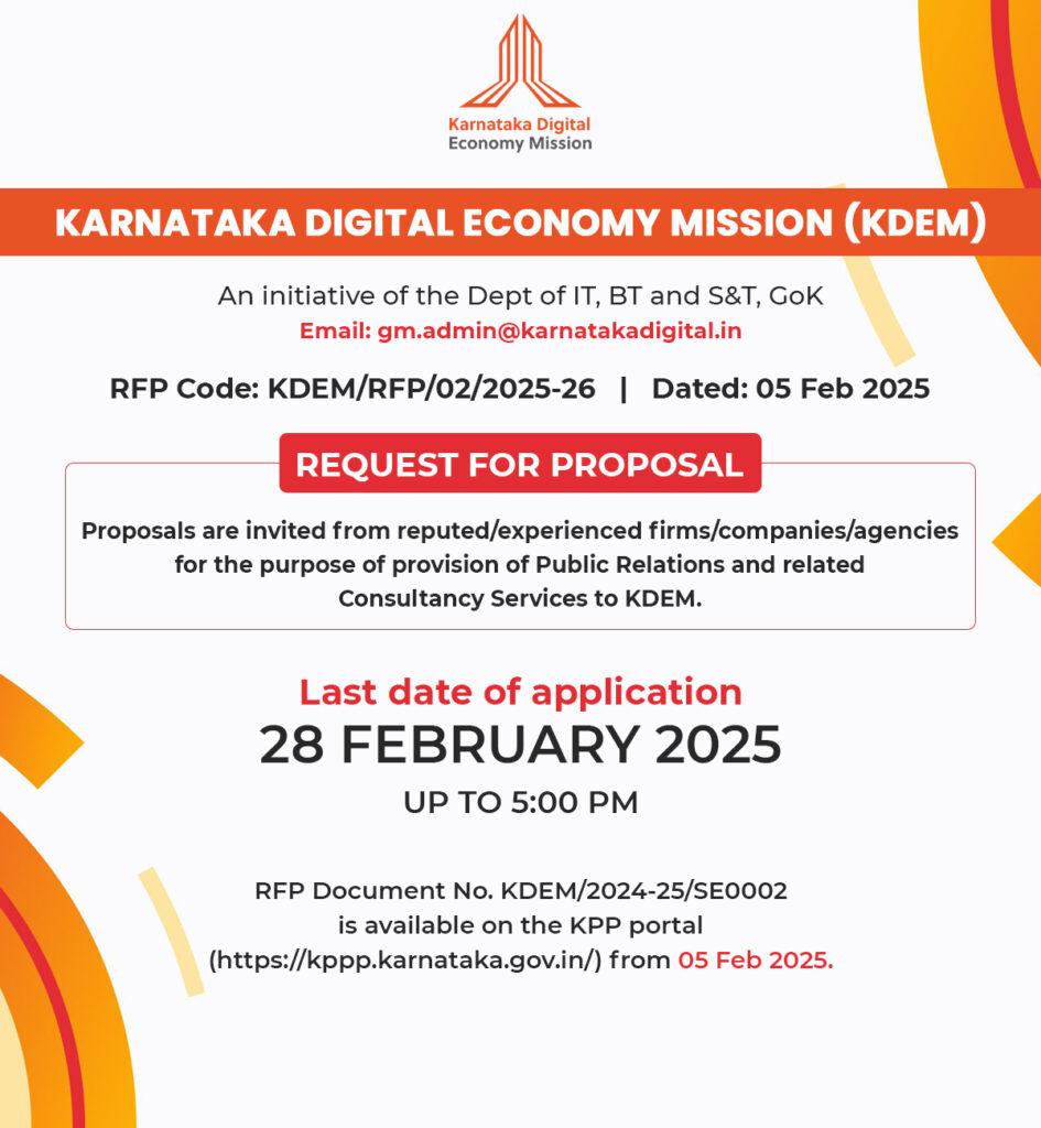 KDEM – Karnataka Digital Economy Mission